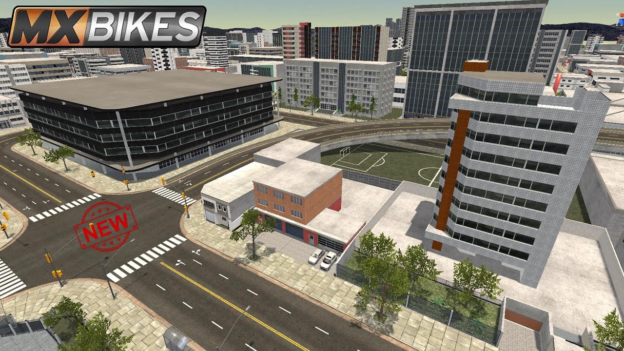 MX bike | Nouvelle MEILLEUR Map CITY ! (4k60fps) - YouTube