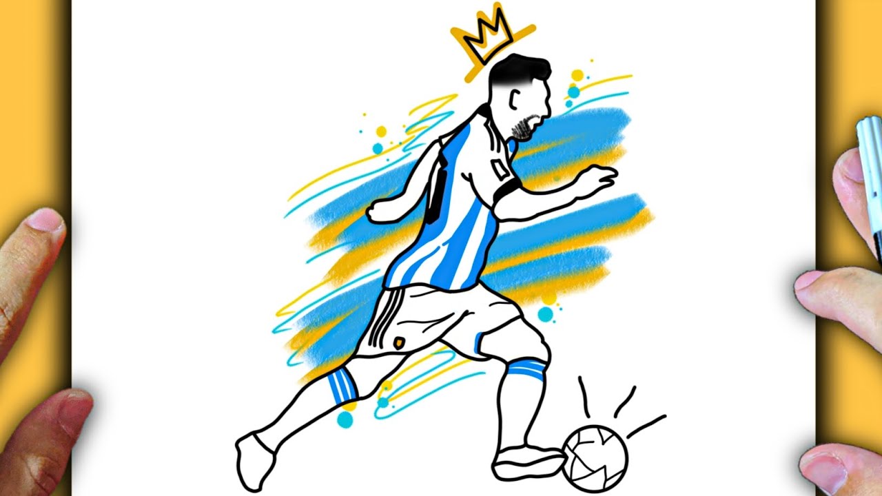 HOW TO DRAW LIONEL MESSI - YouTube