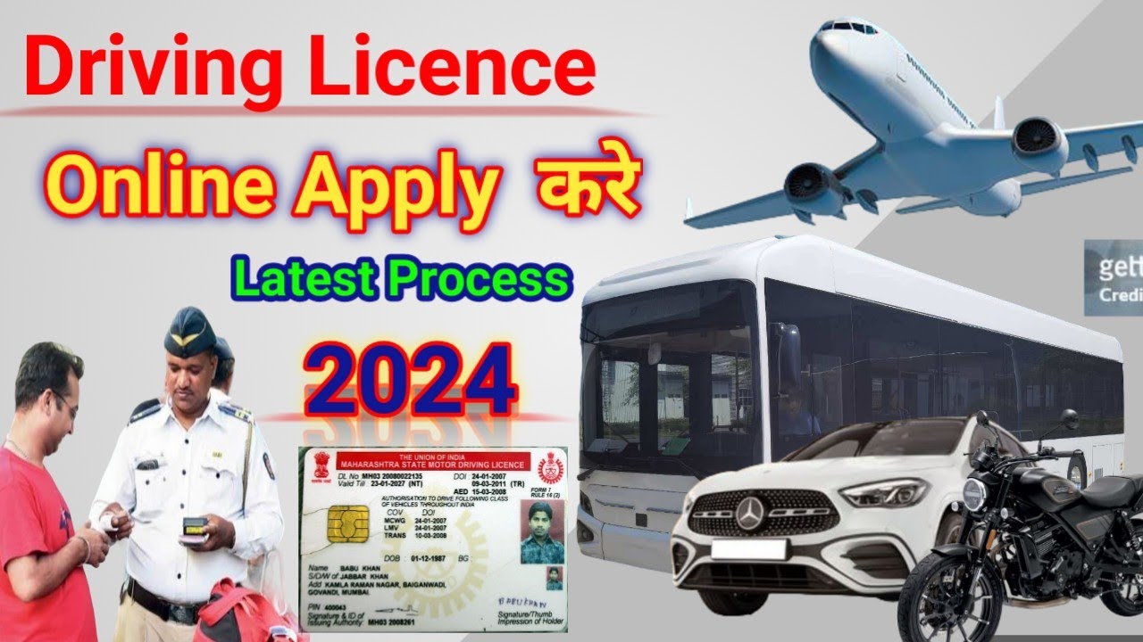 Driving Licence Online Apply | Learning and Regular Driving Licence Two ...