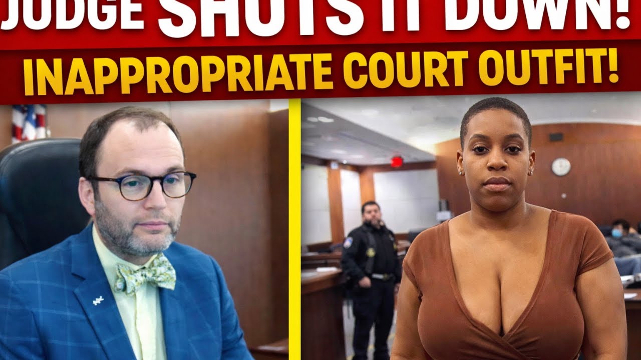 "Judge SHUTS IT DOWN After Defendant Appears in Inappropriate Court ...