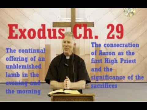 Exodus Ch. 29: The Ordination of Aaron as High Priest, Catholic Bible ...