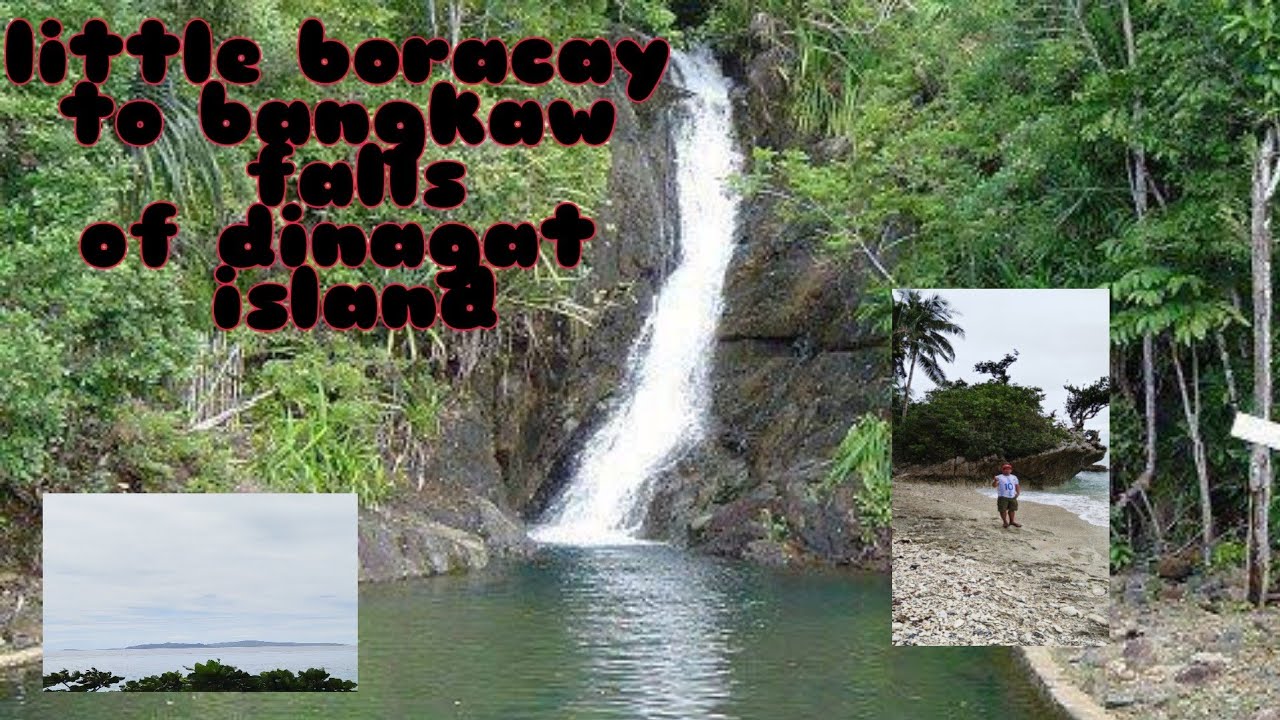 little boracay to bangkaw falls of dinagat island.. - YouTube