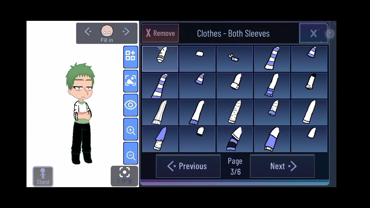 [Tutorial]How To Make zorro In Gacha Club - YouTube