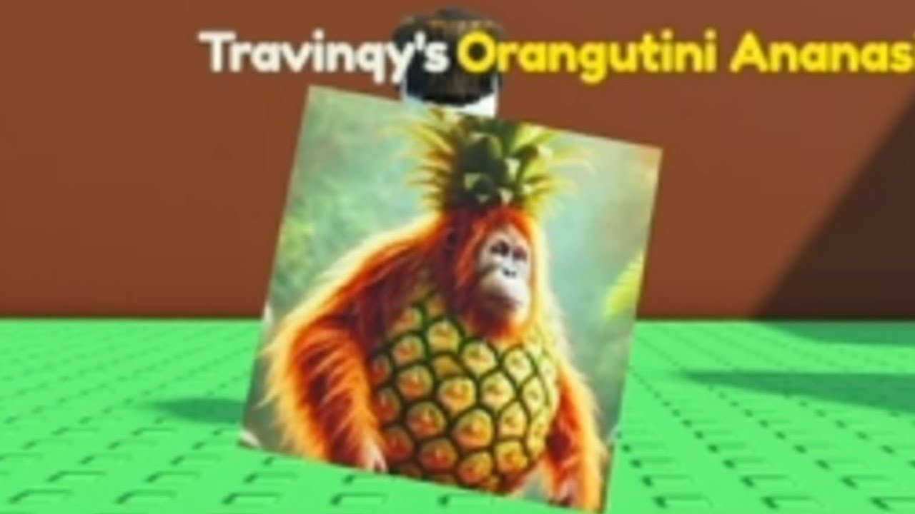 Find the Italian Brainrot - How to Get Orangutini Ananasini (Roblox ...