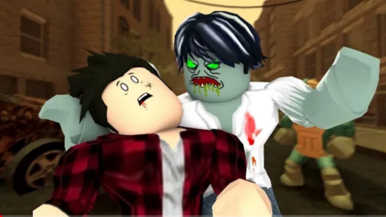 enzo game play jogando roblox com seu amigo brookaven zumbi - YouTube