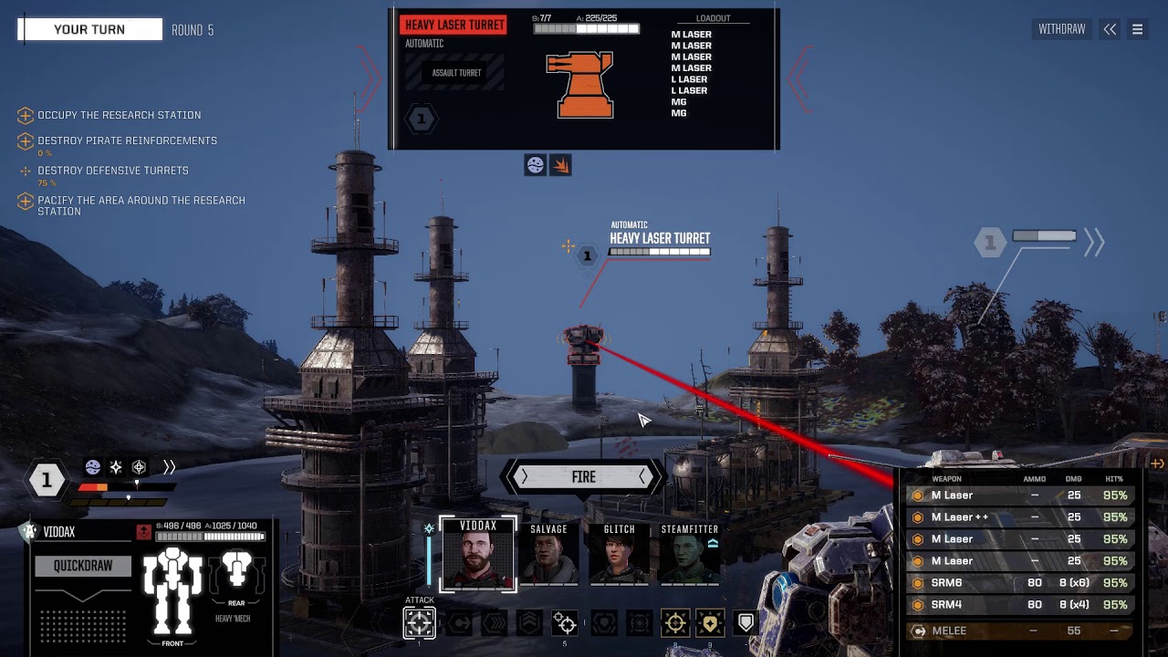 BATTLETECH Part 24 - Turret Dance - YouTube