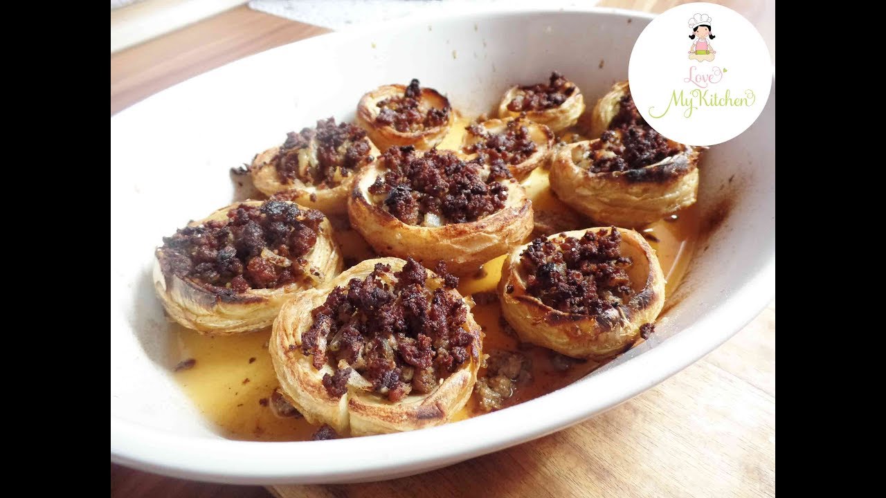 Gebratene Artischocken mit Hackfleisch | libanesische Küche | Artichoke ...