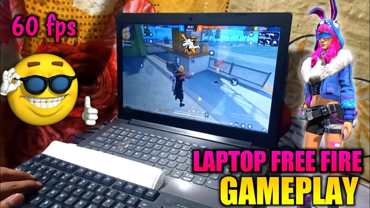 Laptop Free Fire Gameplay || Free Fire Laptop Gameplay - YouTube
