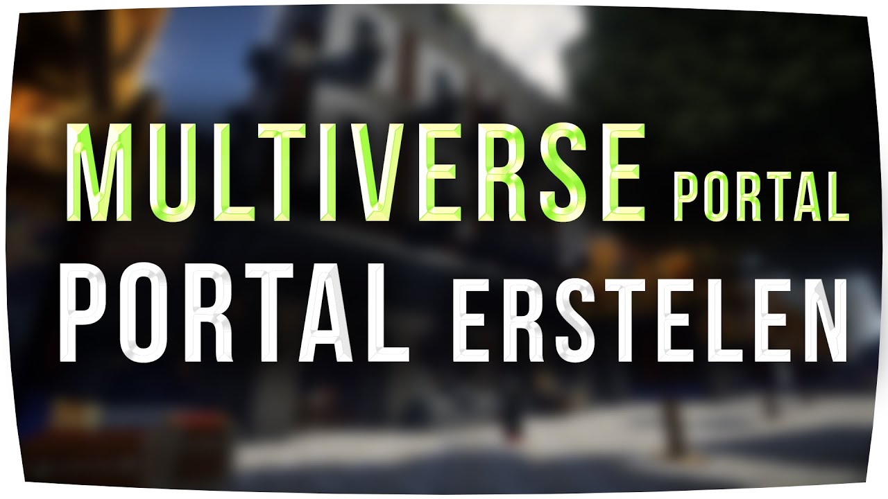 Multiverse Portals Portal erstellen - Minecraft 1.16.3 & 1.8 - Tutorial ...