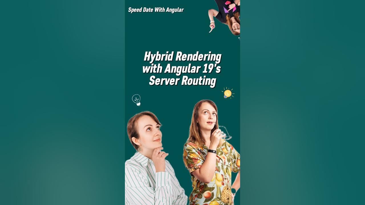 Choose Your Render Mode! 👉 Hybrid rendering with Angular 19's Server Routing - YouTube