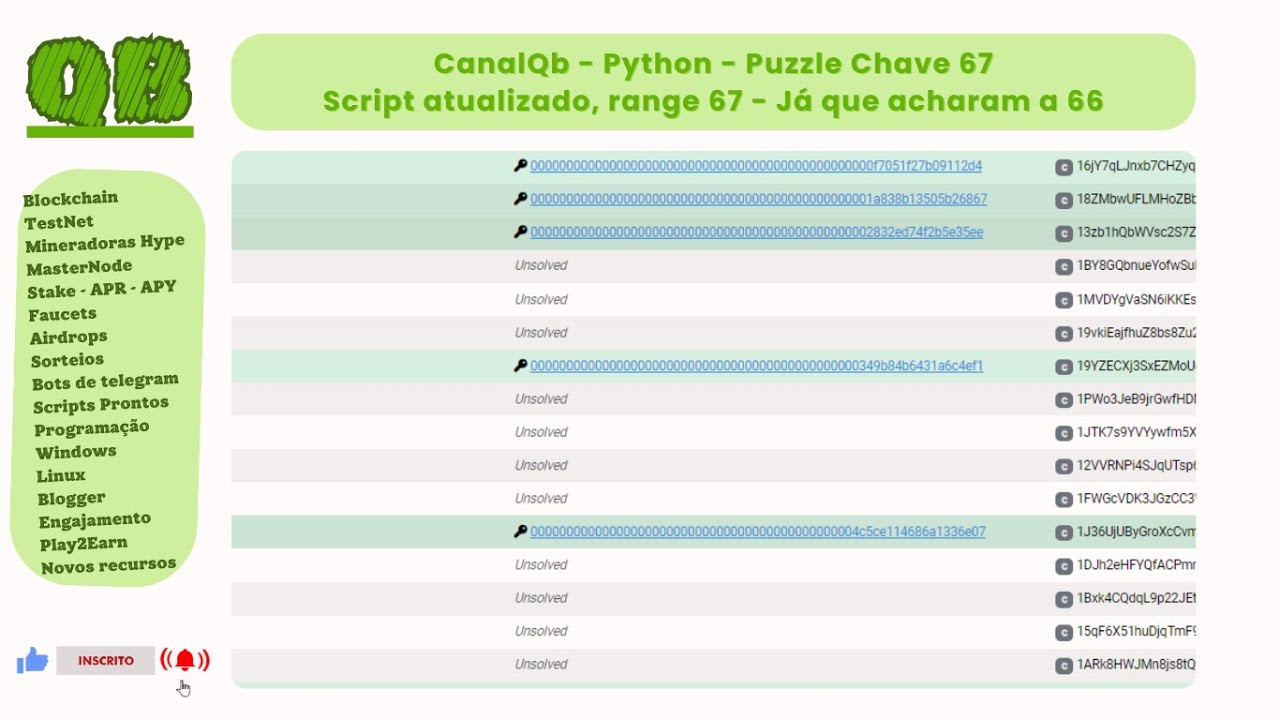 Puzzle 67 - Missão - YouTube