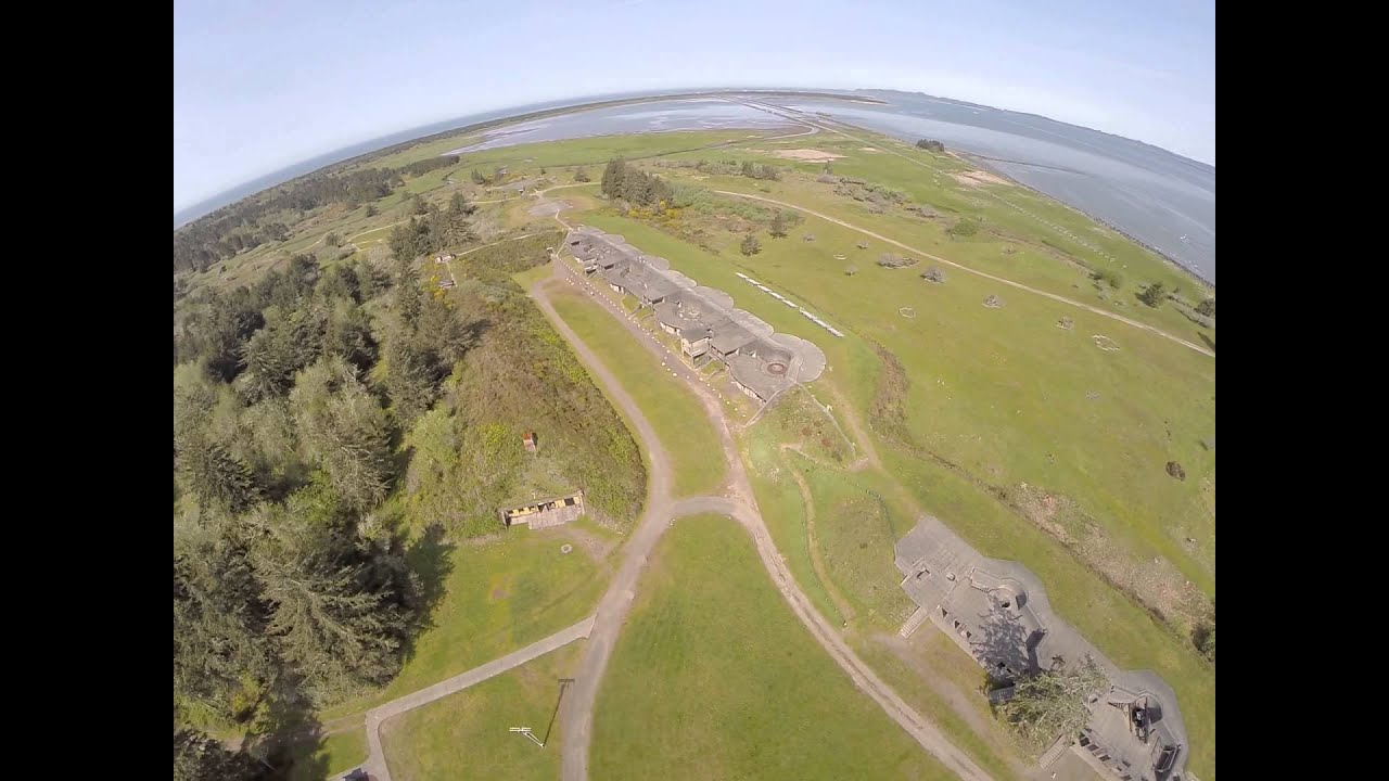 Fort Stevens State Park, overview of the bunkers and coastline - YouTube