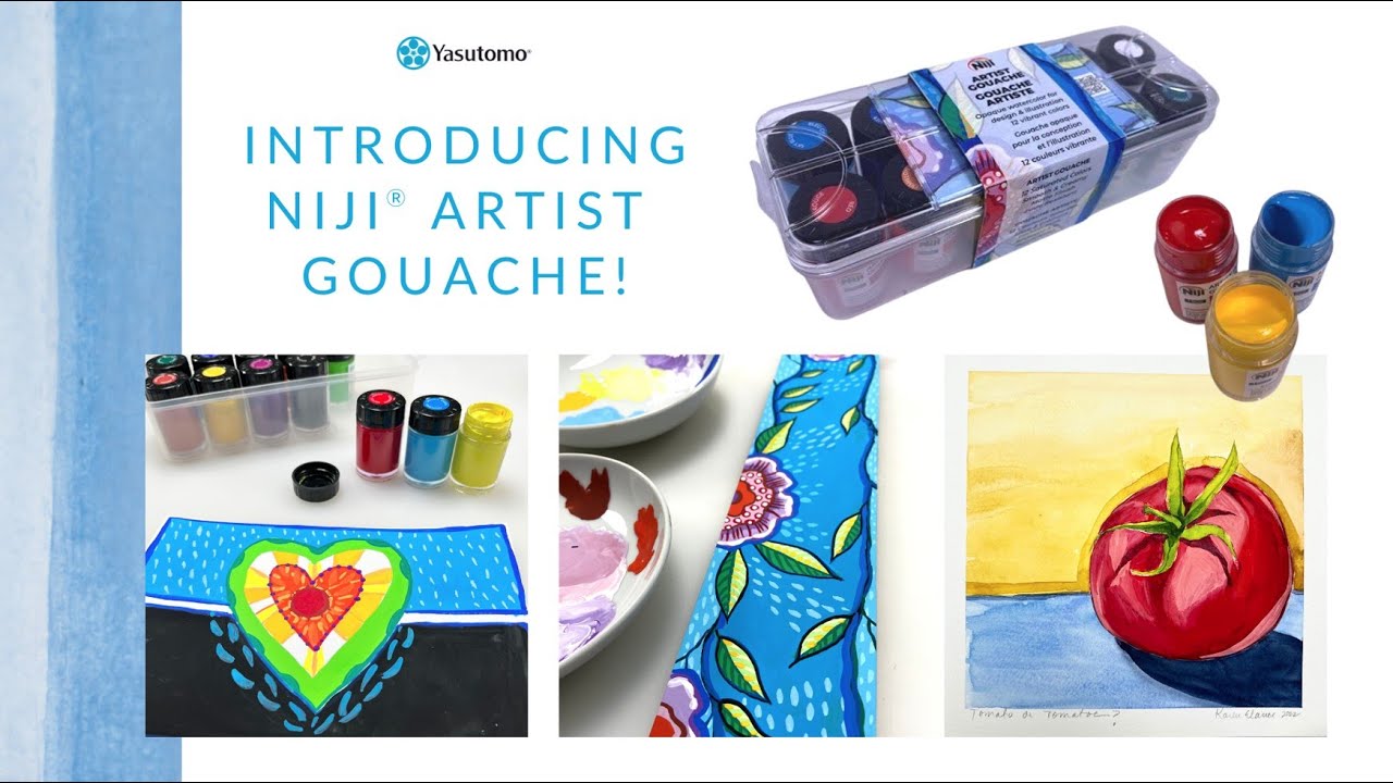 Introducing Niji® Artist Gouache! - YouTube