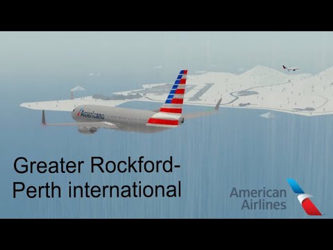 Pilots eye view A330 Greater Rockford-Perth international (Ptfs) - YouTube