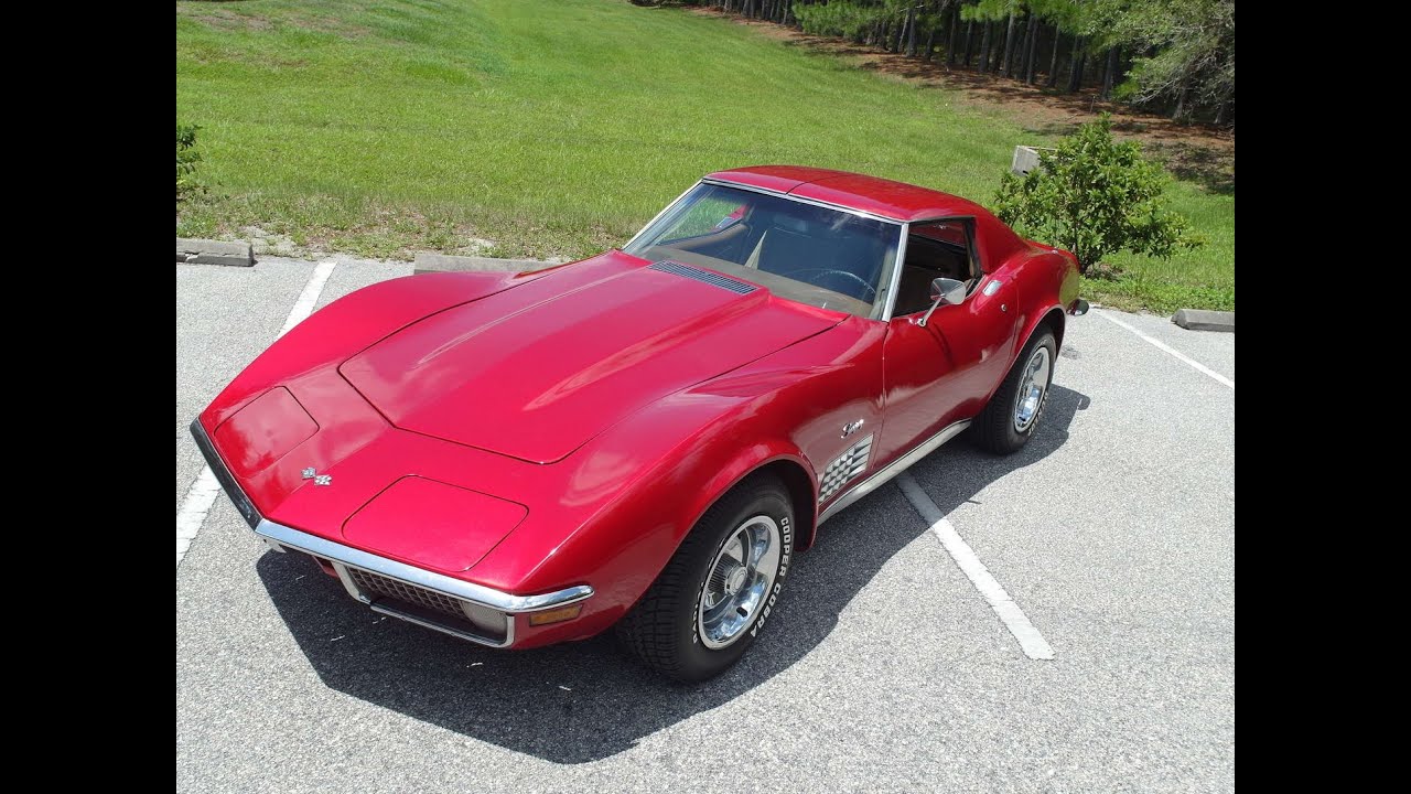 1971 Red Corvette Coupe for $16990 @ THE VETTE NET - YouTube