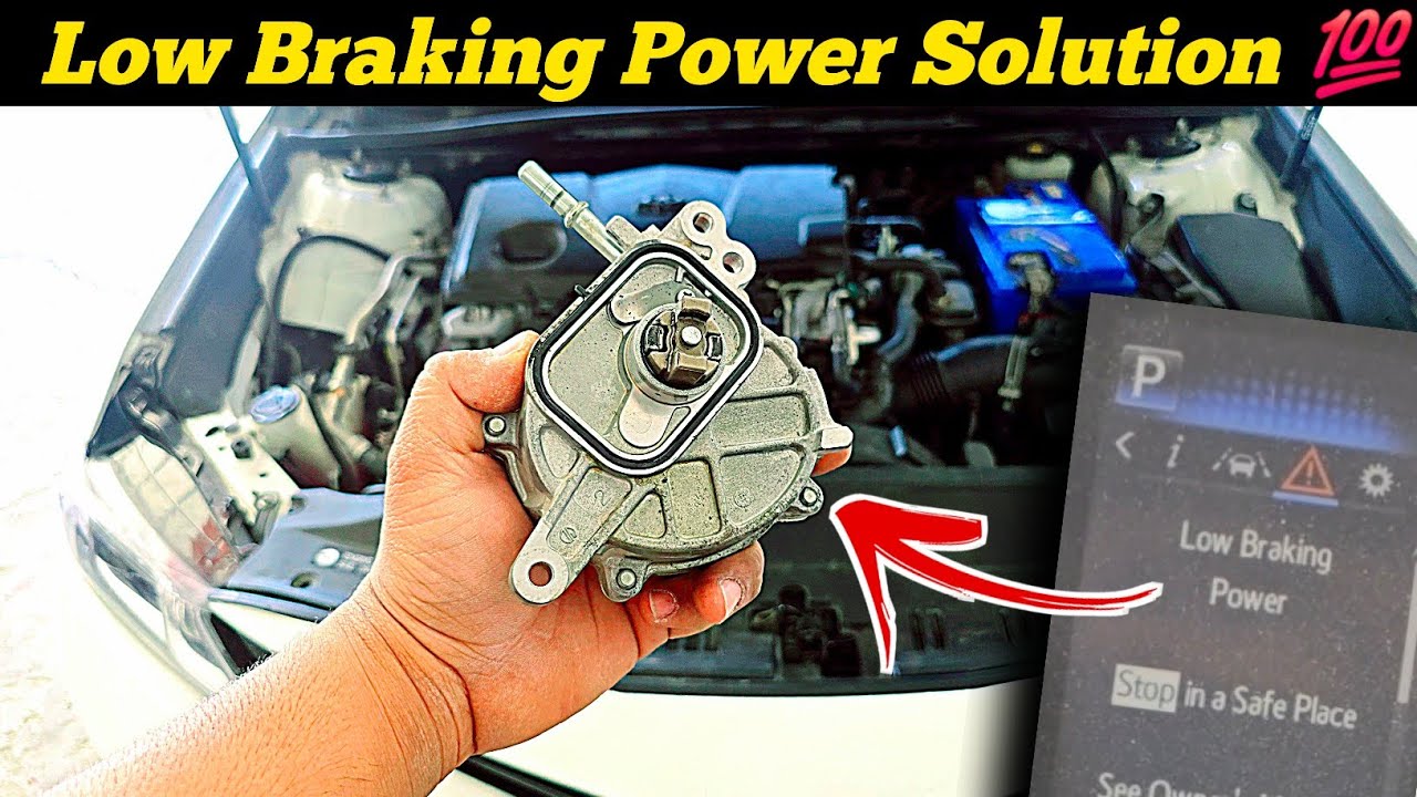 Low Braking Power Toyota Camry Amazing Solution 🔥💯 - YouTube