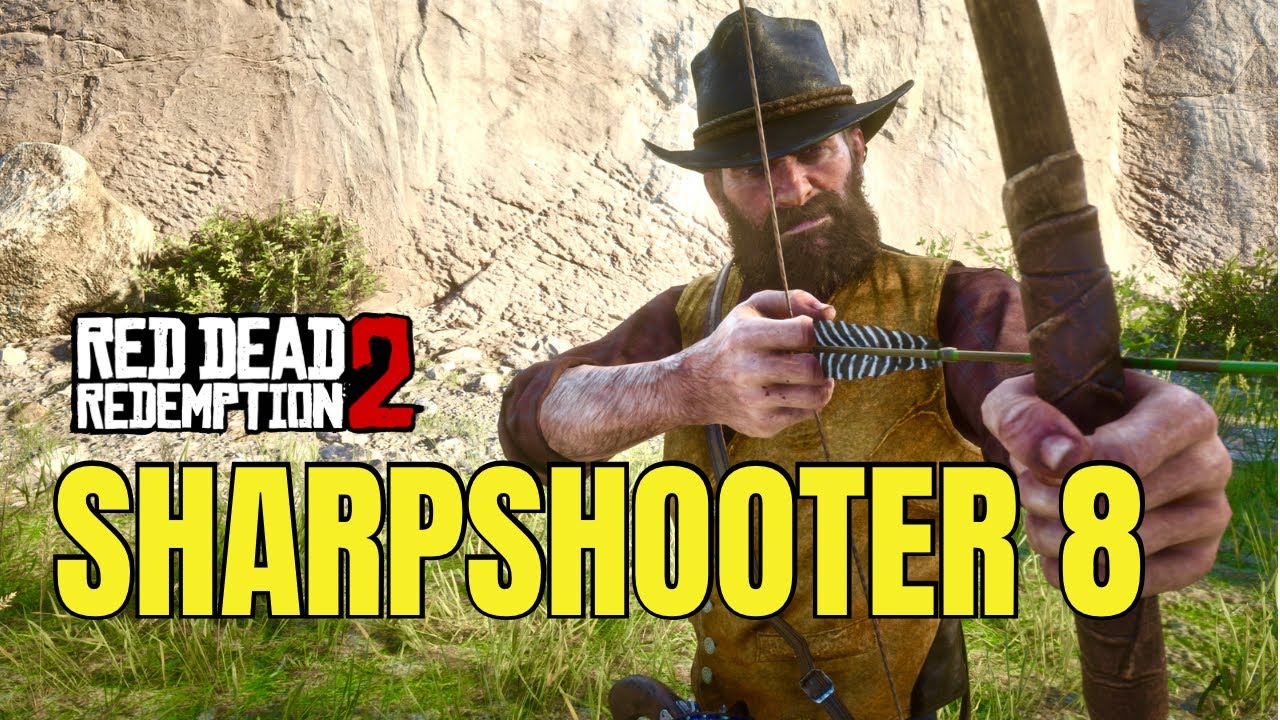 RDR2 - Sharpshooter 8 Challenge [ EASY WAY ] - YouTube