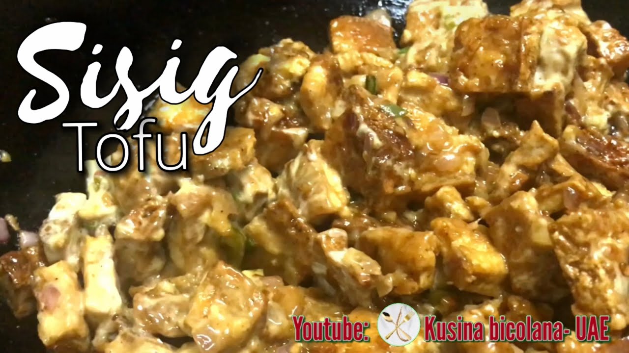 How To Cook Tofu Sisig || Filipino Style | Panlasang Pinoy ni Kusina ...