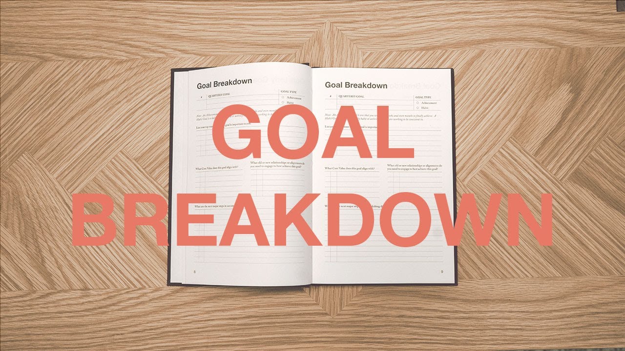 GoalTrack Tutorials 6 Goal Breakdowns - YouTube