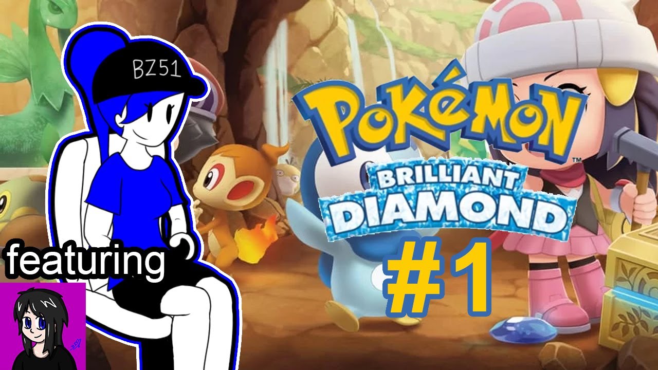 Blu Plays | Pokemon Brilliant Diamond with Pansy #1 - YouTube