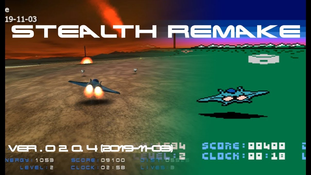 Stealth Remake - gameplay (ver.0.2.0.4: 2019-11-03) - YouTube