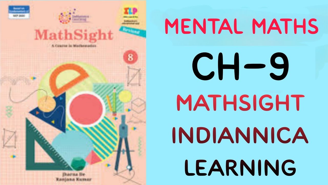 Mental Maths/Ch-9/MathSight/Indiannica learning/By @CBSEEDUCATE - YouTube