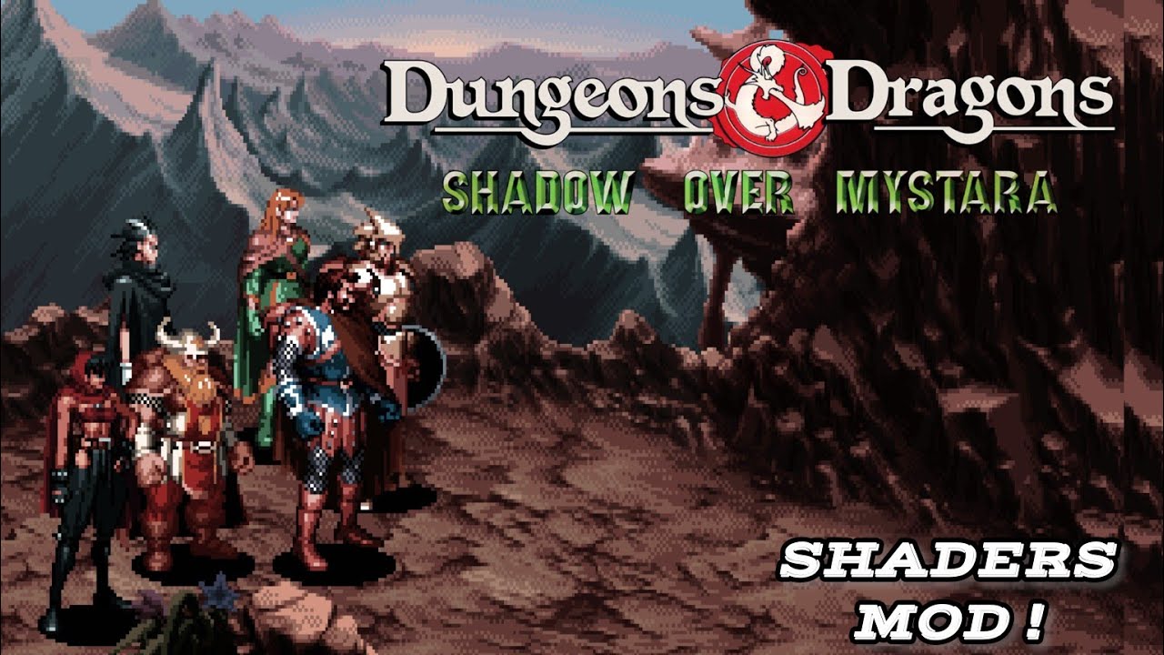 Dungeons & Dragons Shadows Over Mystara Arcade Mod - YouTube