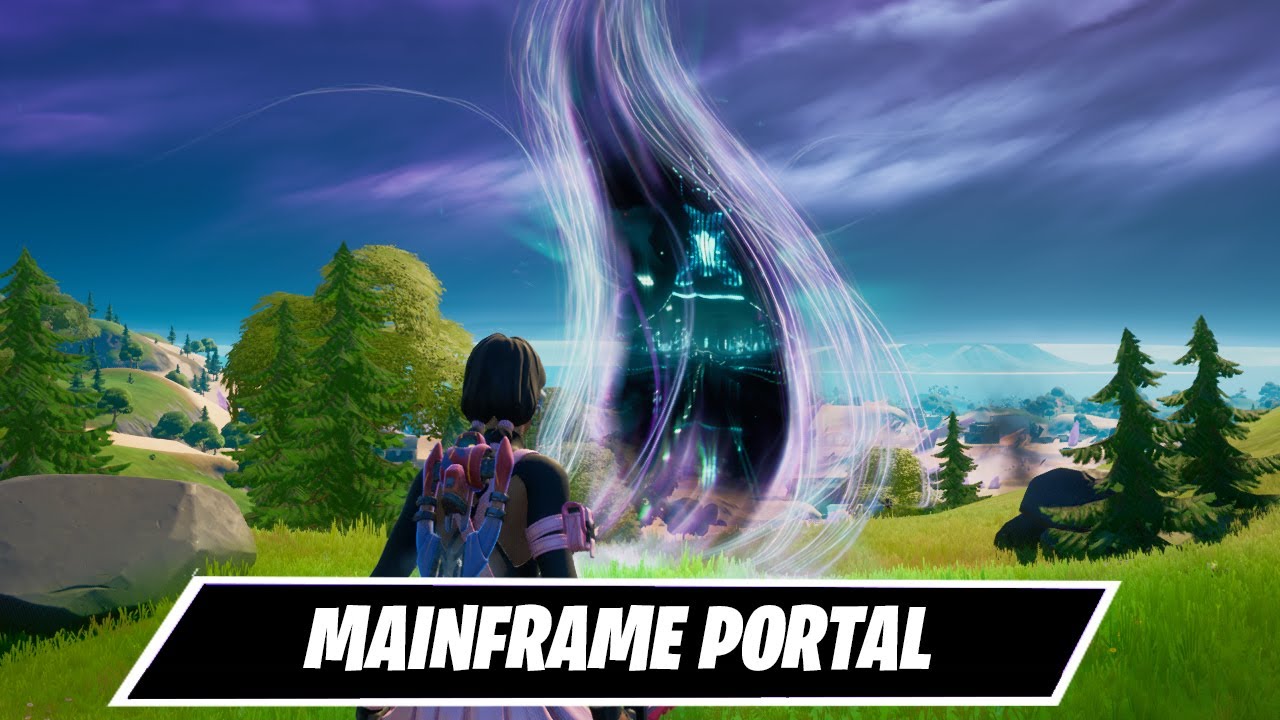 Fortnite Mainframe Portal Ingame Gameplay (Tron Coming ?) - YouTube