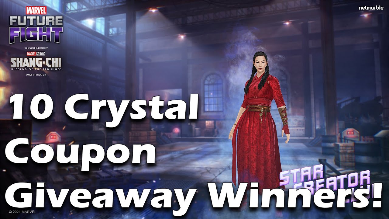 Crystal Coupon Giveaway Winner | MFF | October #1 - YouTube