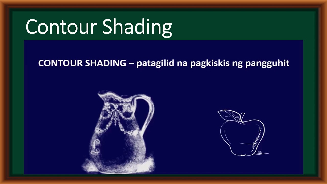 Paglikha ng Larawan Gamit ang Cross Hatching at Contour Shading - YouTube
