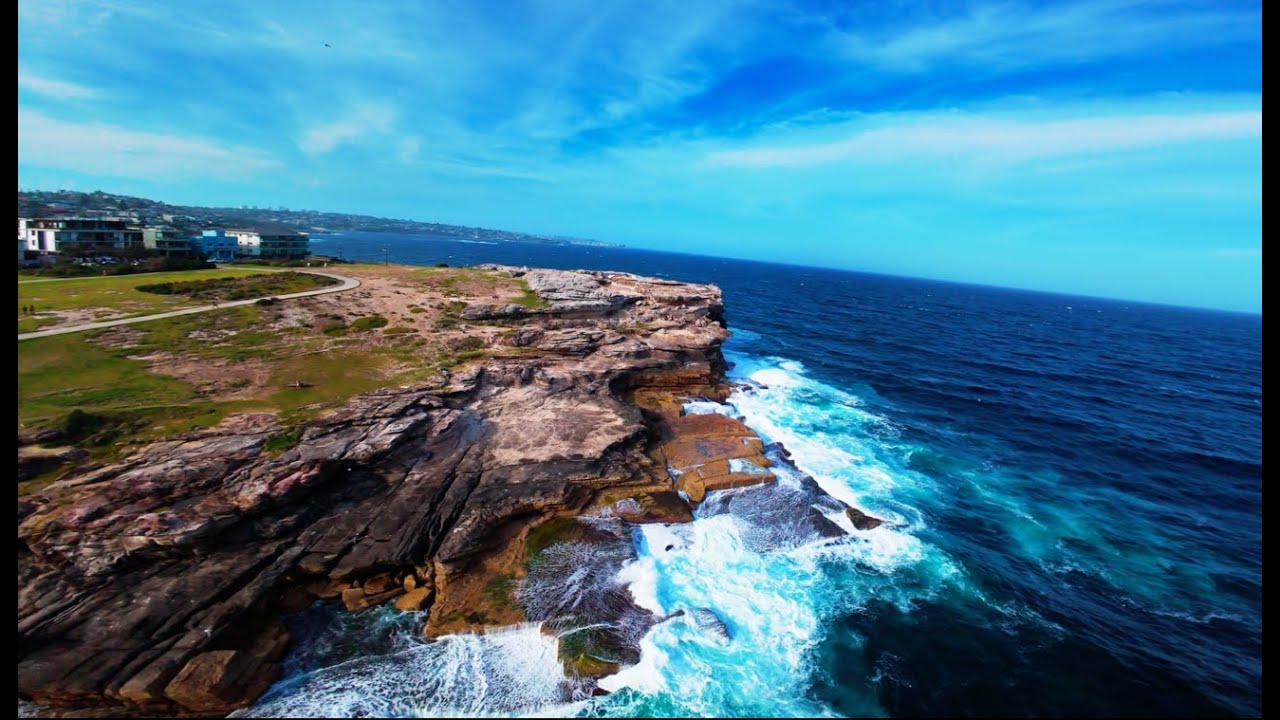 Maroubra Caves Sydney - 4K Avata 2 - YouTube