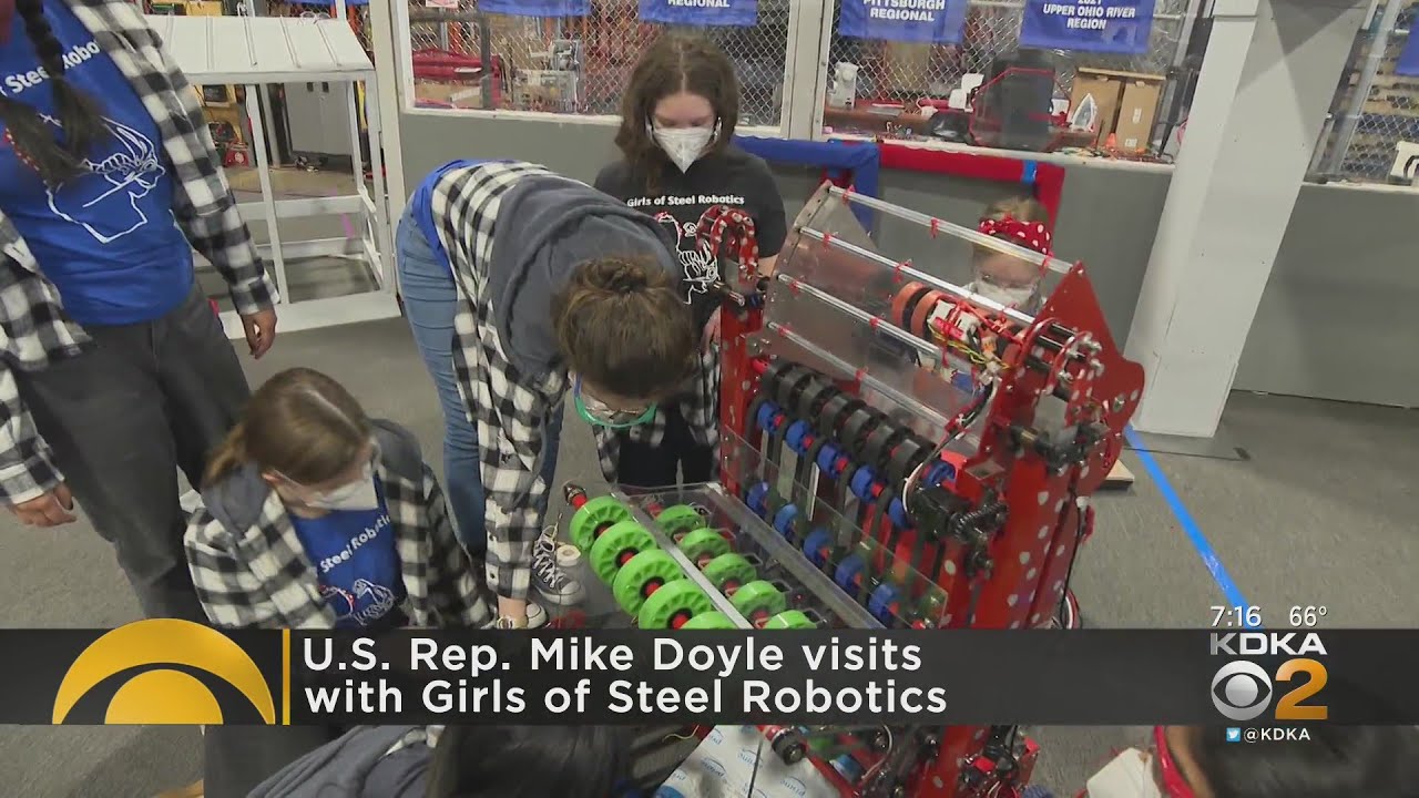 Girls Of Steel Robotics Show Latest Work - YouTube