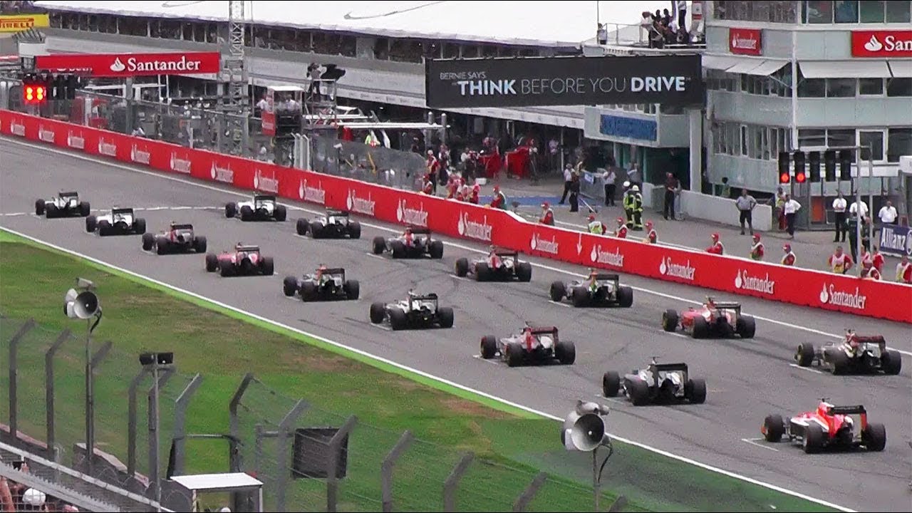 Race Starts - F1, DTM, GP2, WRX, Boss GP & more - YouTube