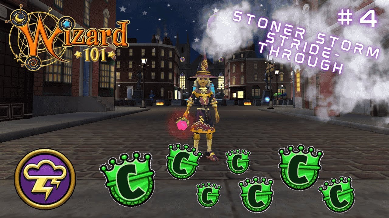 #Wizard101: Hot Boxing Marleybone | Stoner Storm Stride-through #4 ...