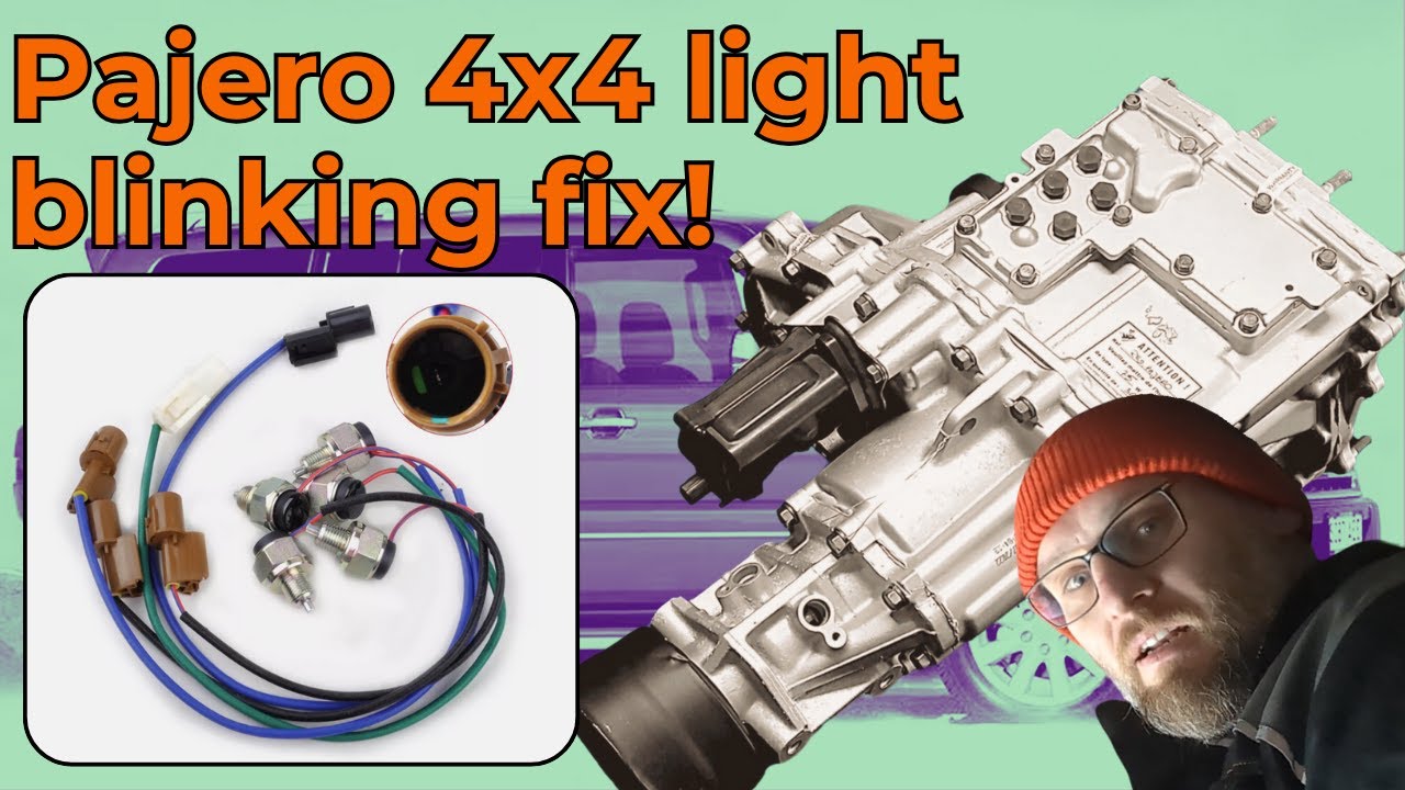 Mitsubishi Super select 4WD system repair: Swapping 5 Switches and ...