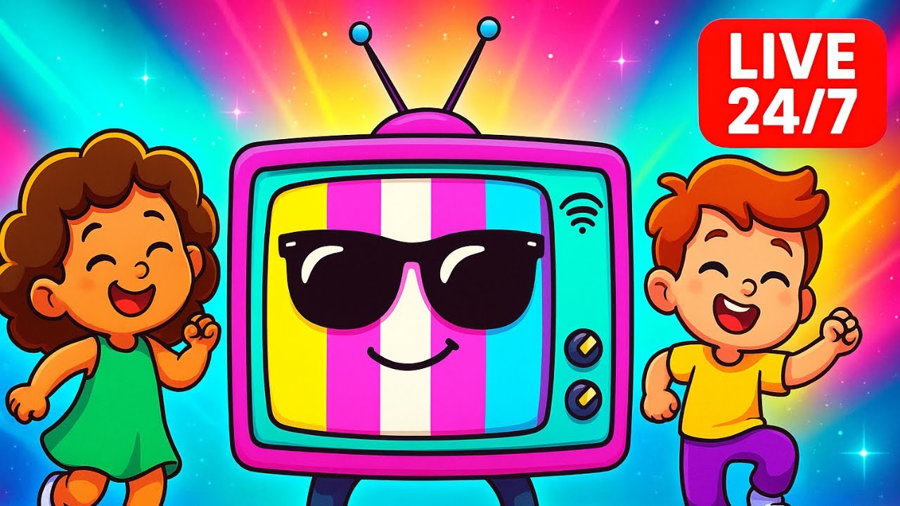 24/7 LIVE | RadKidz TV — Kids Songs & Nursery Rhymes (Non-Stop 3D ...