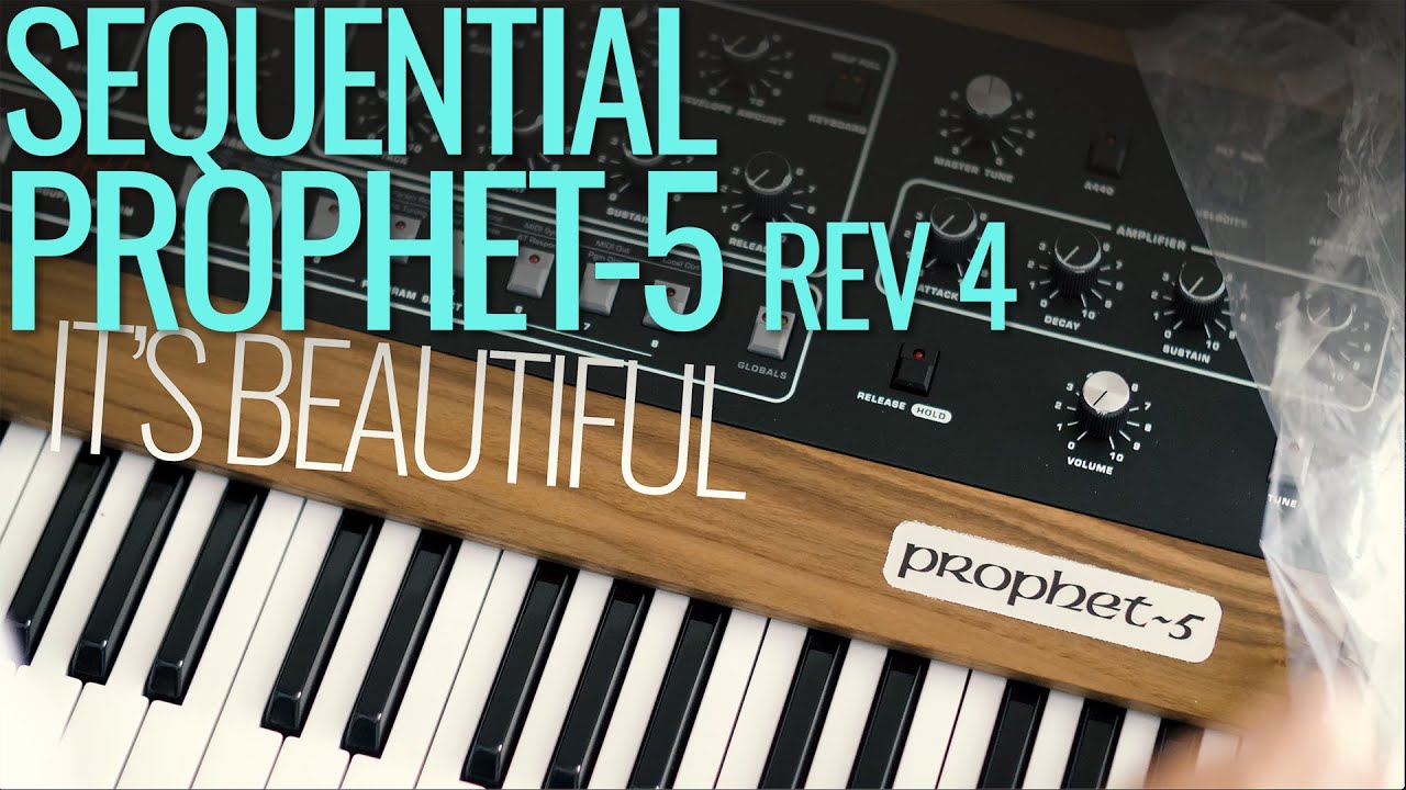 NEW Sequential Prophet-5 Rev 4: Day One - YouTube