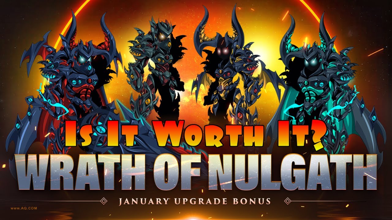 AQW Wrath Of Nulgath Bundle! Is It WORTH It? AQWorlds - YouTube