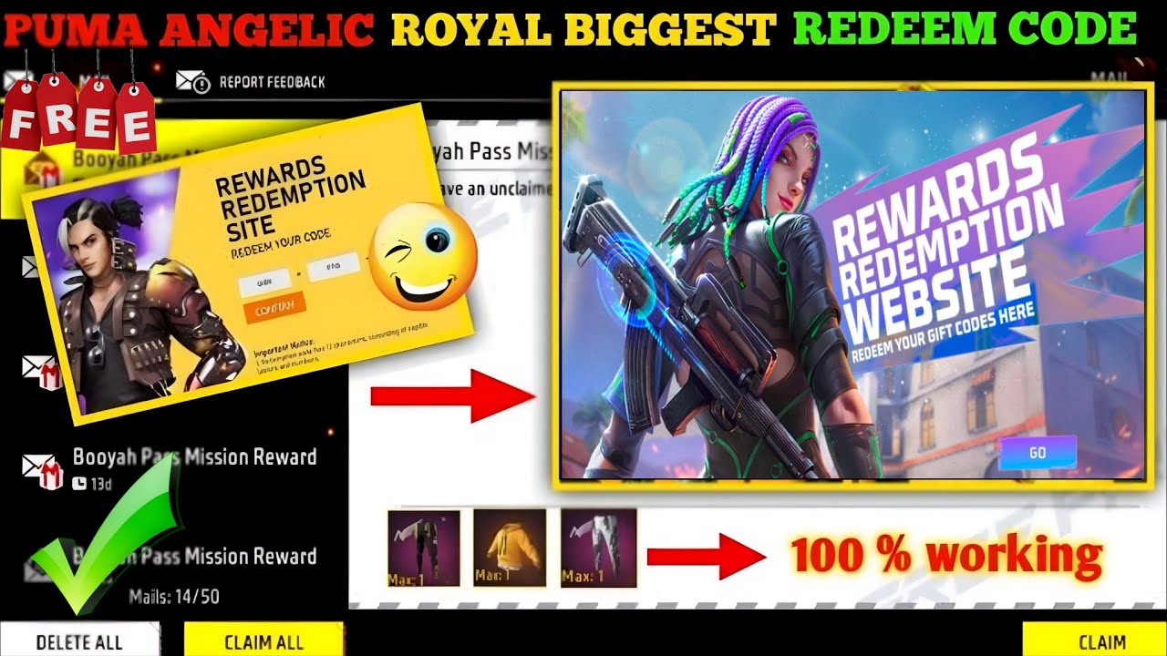 FREE FIRE REDEEM CODE TODAY 12 JULY| FF REWARDS REDEEM CODE | FF REDEEM ...