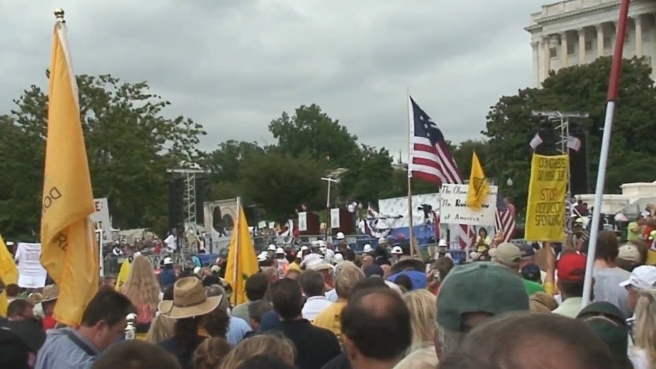 Tea Party March on Washington - Rally on Capitol Hill - YouTube