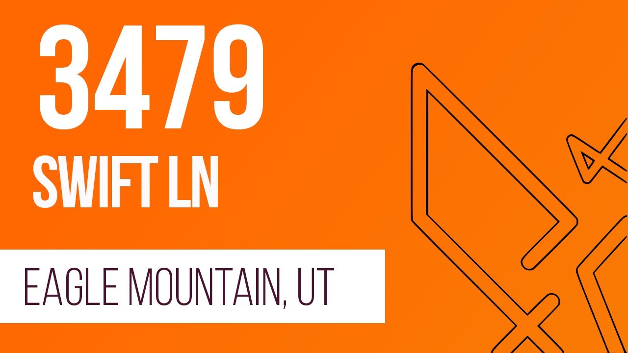 3479 N Swift Ln #A152 Eagle Mountain - YouTube