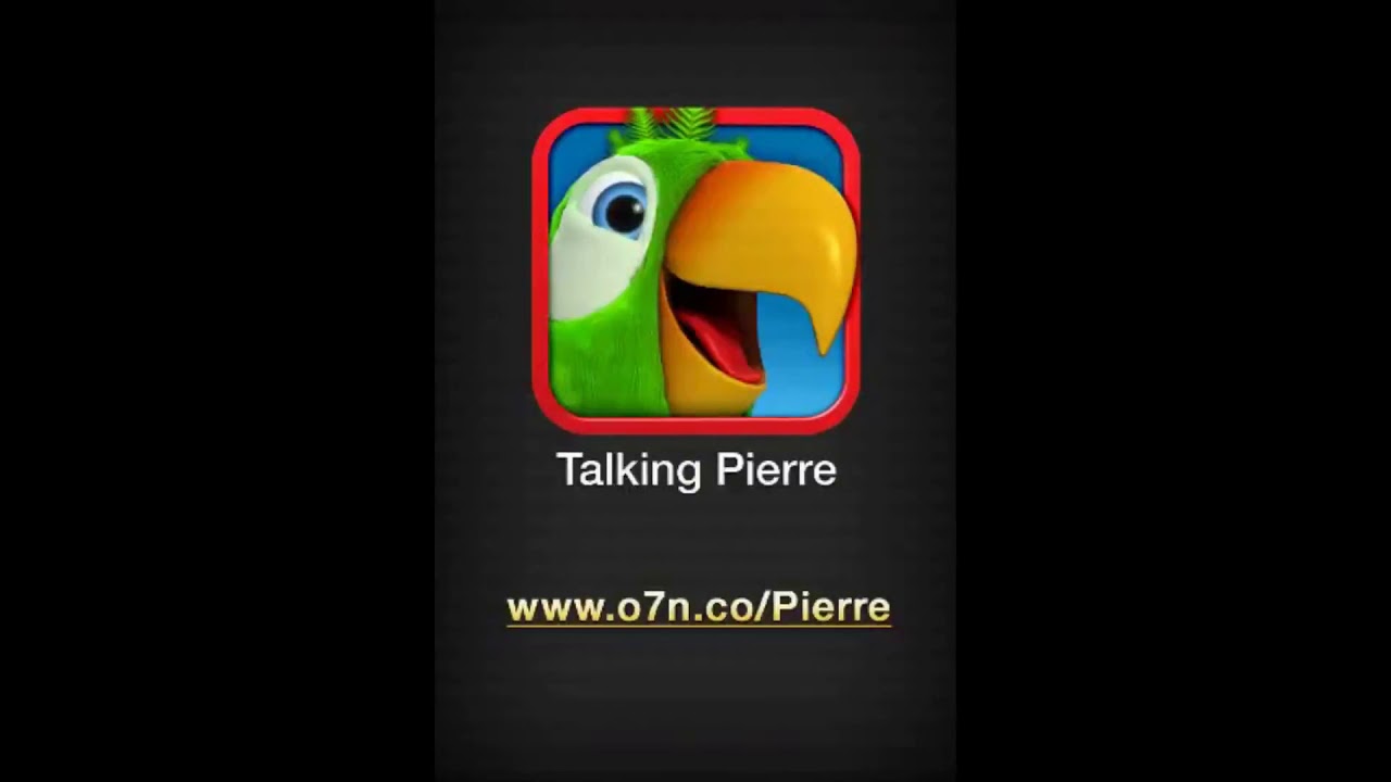 Talking pierre the parrot the movie - YouTube