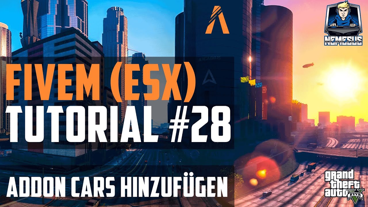 FiveM (ESX) Tutorial #28 - Eigene (modded) Addon Fahrzeuge/Cars ...