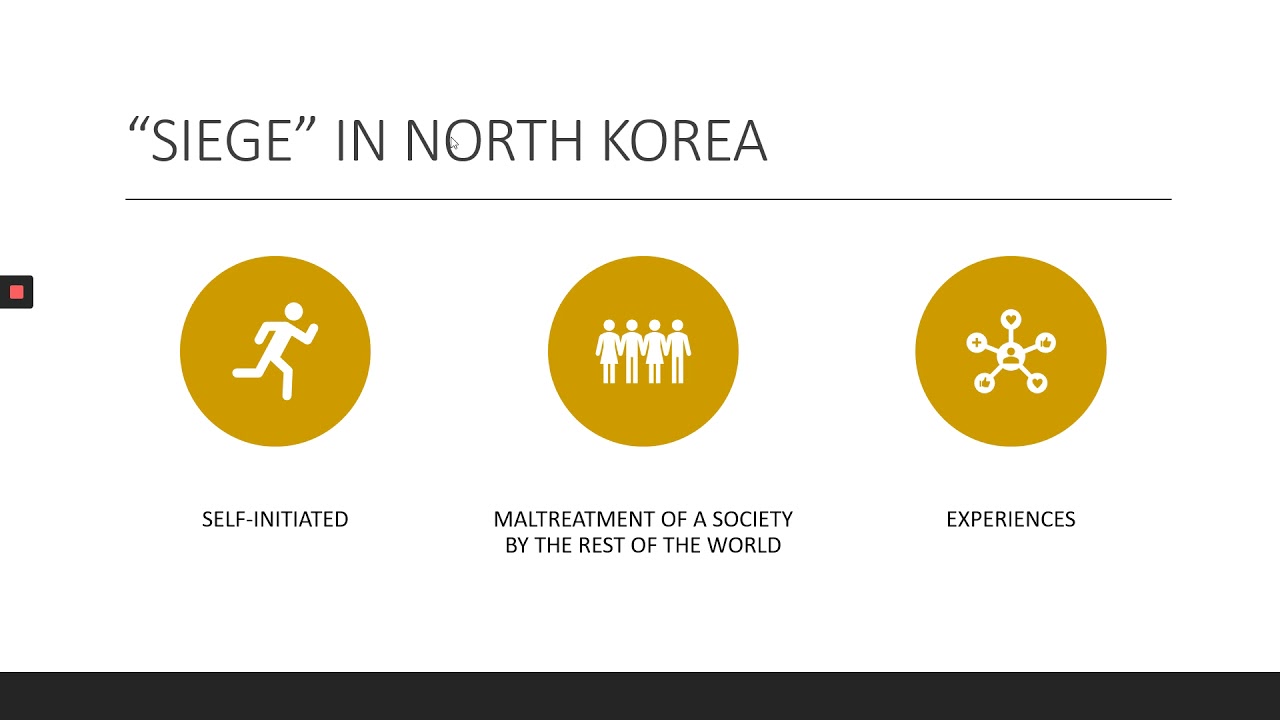 North Korea Siege Mentality || Sejong University || Presentation - YouTube