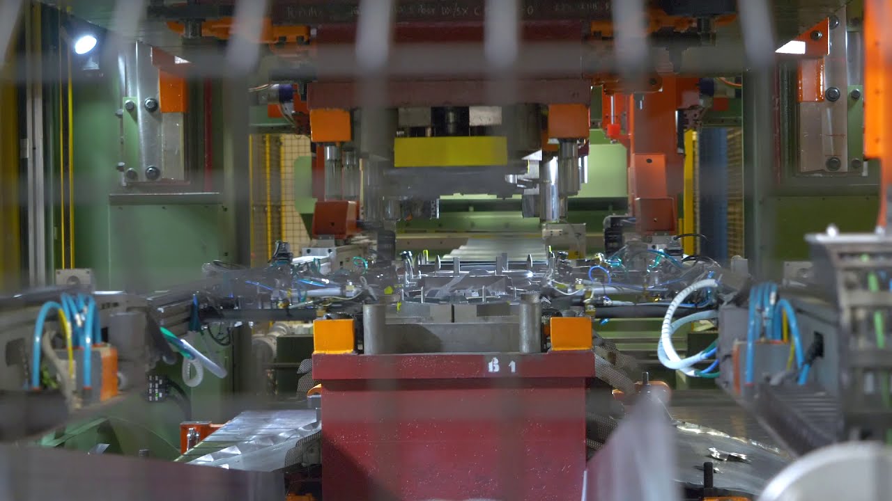 Linea di stampaggio 1200 Ton. | GP Tecnica - YouTube