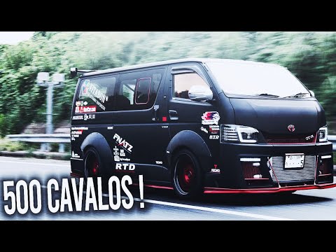VAN COM MOTOR DE GTR R35 BI-TURBO !! - YouTube