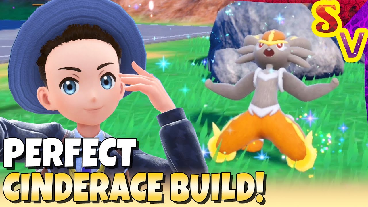 PERFECT CINDERACE! Best Tera Raid Build Guide (Libero, Choice Band ...