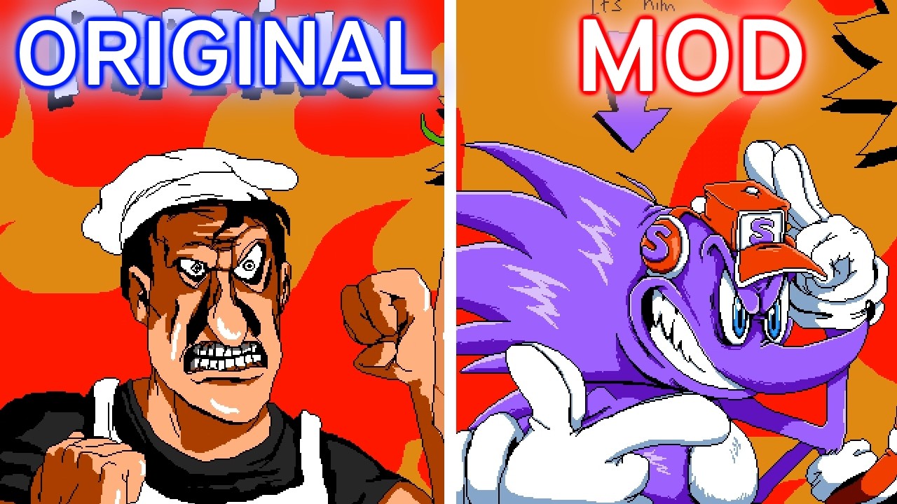 Pizza Tower Chef's Kiss, but PLAYABLE SNICK! [Pizza Tower Mods Gameplay ...