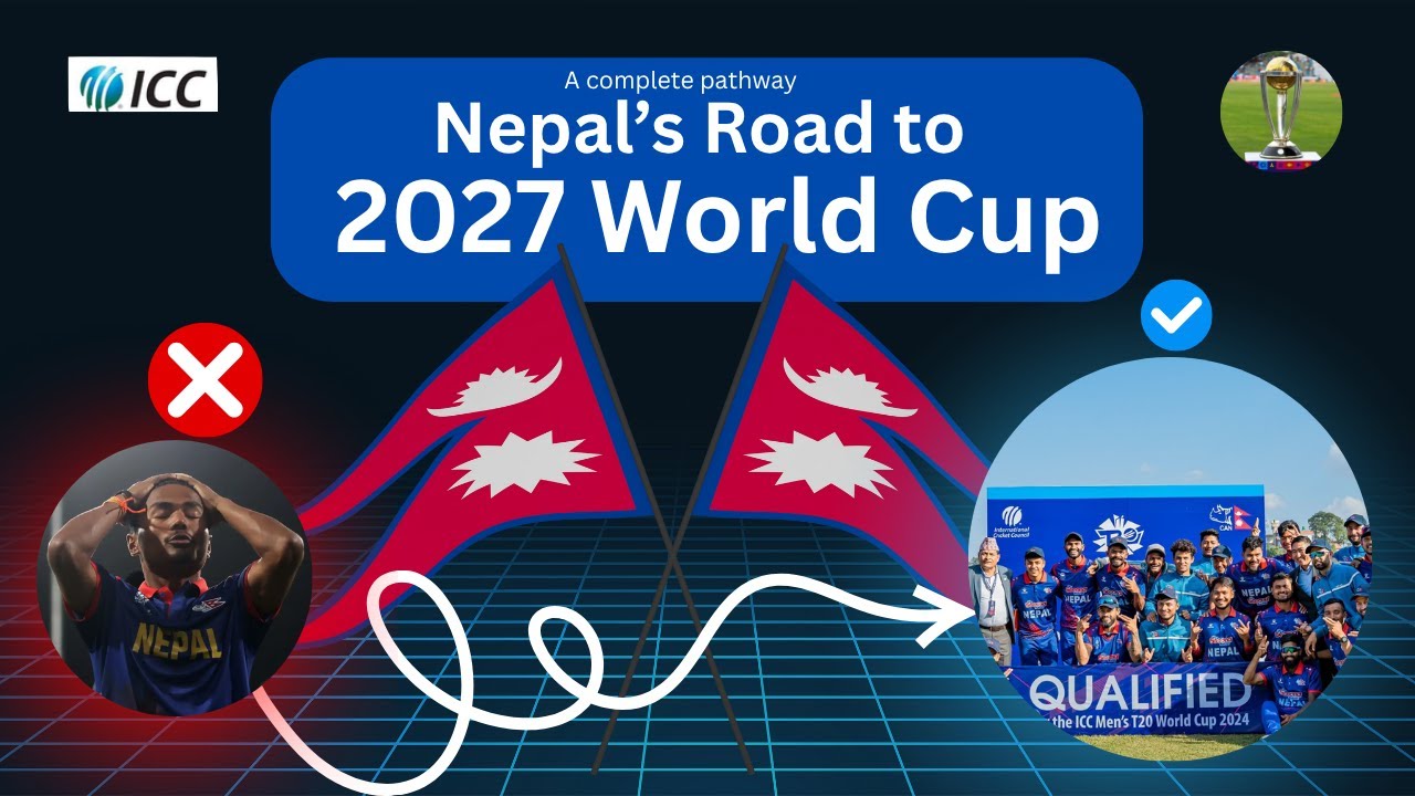 How Nepal Can Qualify for the ODI World Cup 2027 | Pathway of ODI world ...