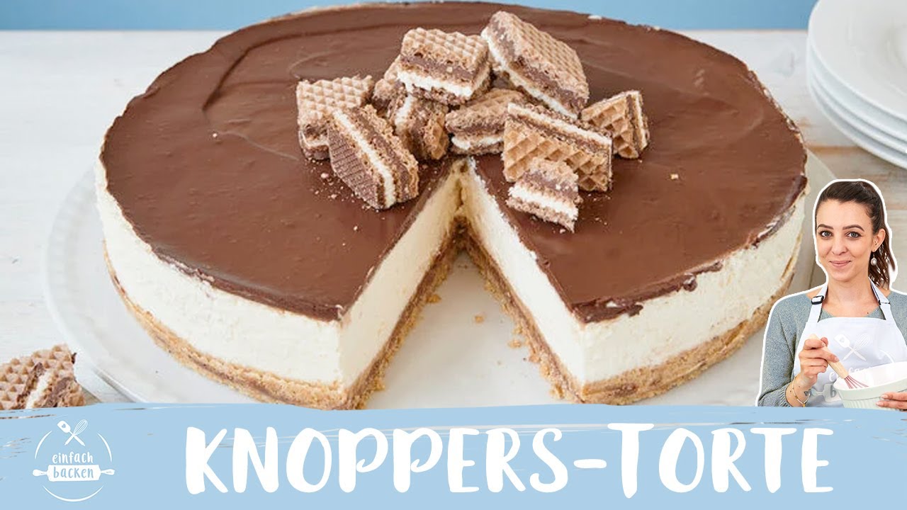 Knoppers-Torte | Sooo cremig und ohne Backen 😍 | Nicht nur um halb 10 ...